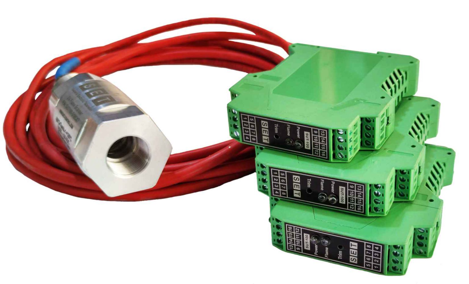 Flame Monitoring System SUT-100,Instalation and Set up Guidance